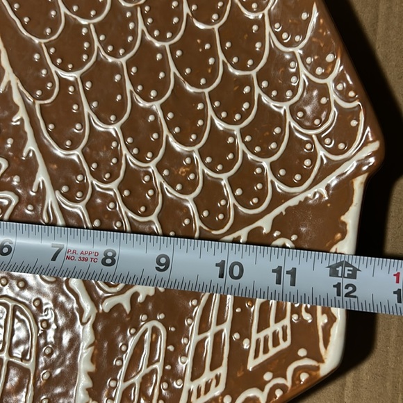 Pottery Barn | Holiday | Pottery Barn Gingerbread House Serving Platter ...